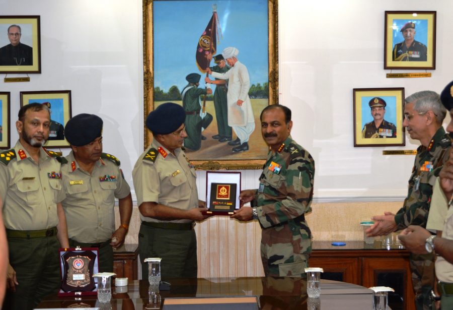 Bangladesh Army DGMS calls upon Indian counterparts - ADU - Aviation ...