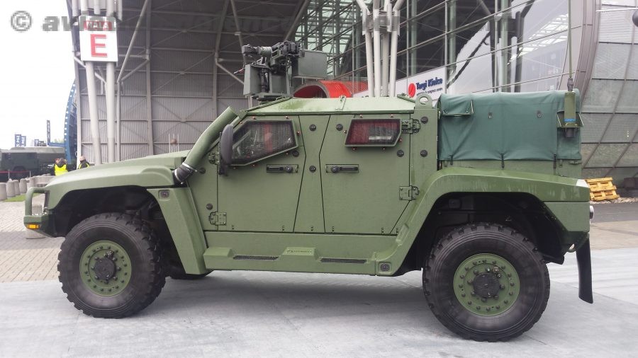GD2049 on Hawkei at MSPO - ADU - Aviation Defence Universe