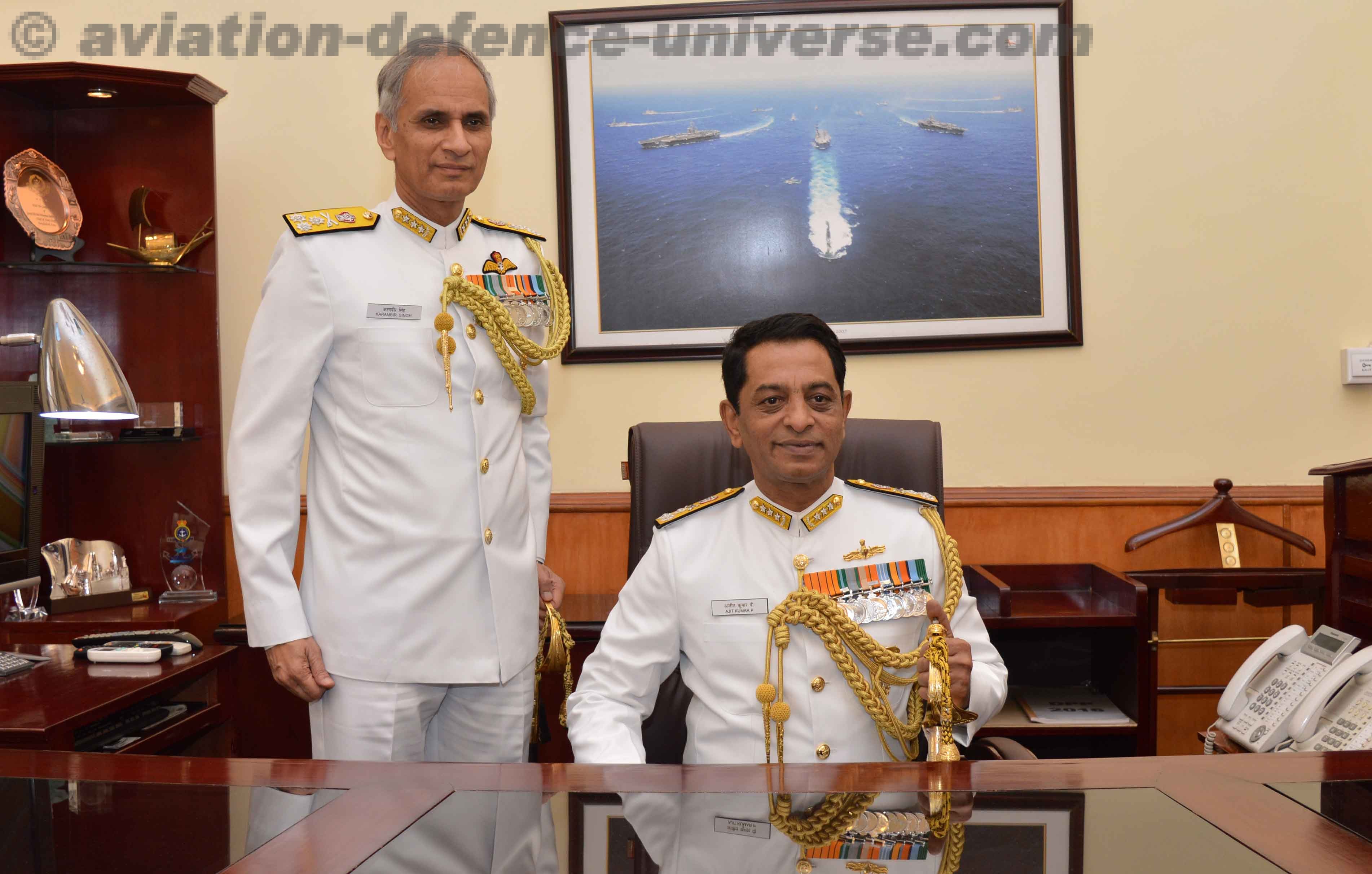 Vice Admiral Ajit Kumar P, AVSM VSM is the Vice Chief of Naval Staff ...