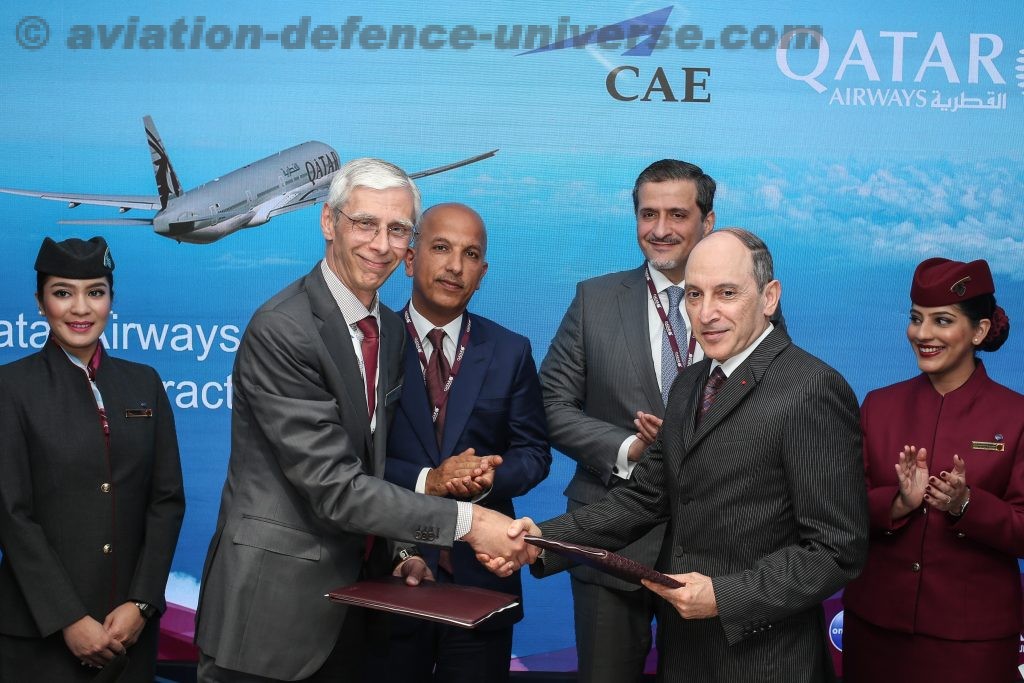 CAE signs commercial aviation training solutions contract with Qatar ...