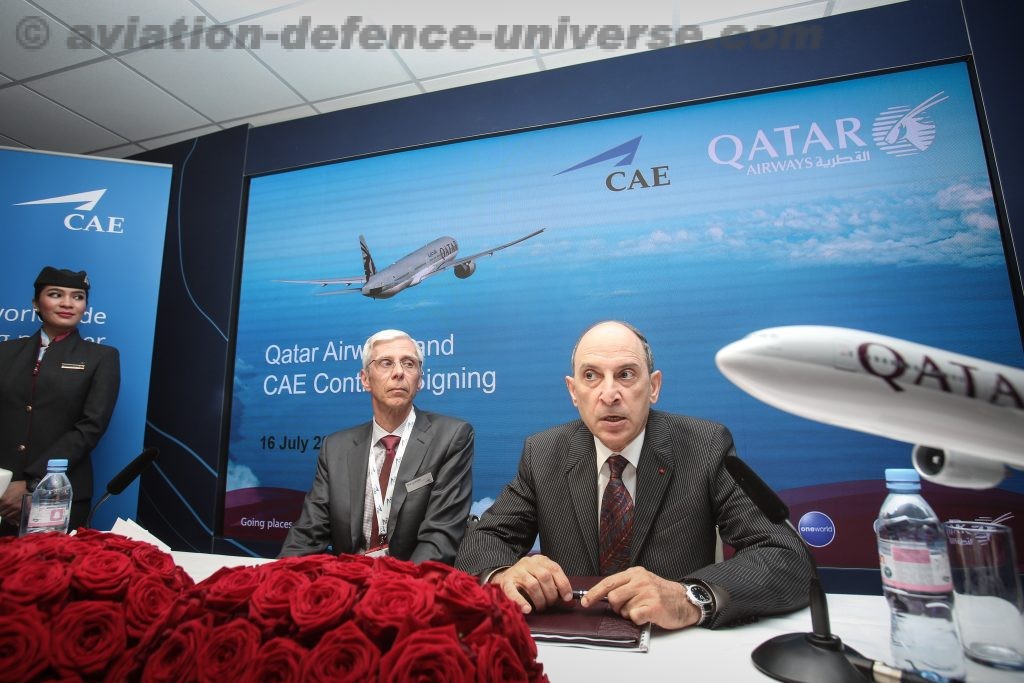 CAE signs commercial aviation training solutions contract with Qatar ...