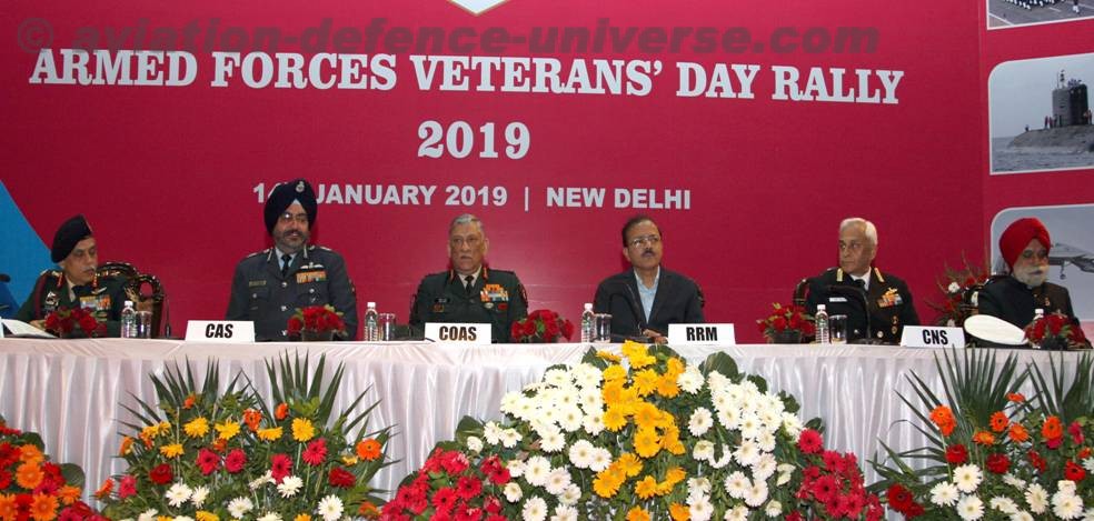 Indian Armed Forces Veterans’ rally celebrated with military fervour