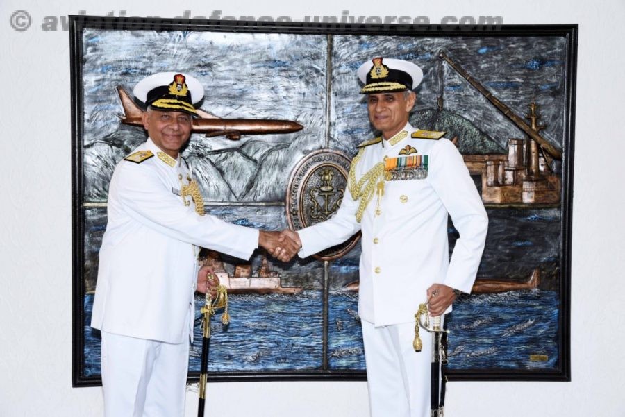Vice Admiral Atul Kumar Jain takes over as the Flag Officer Commanding