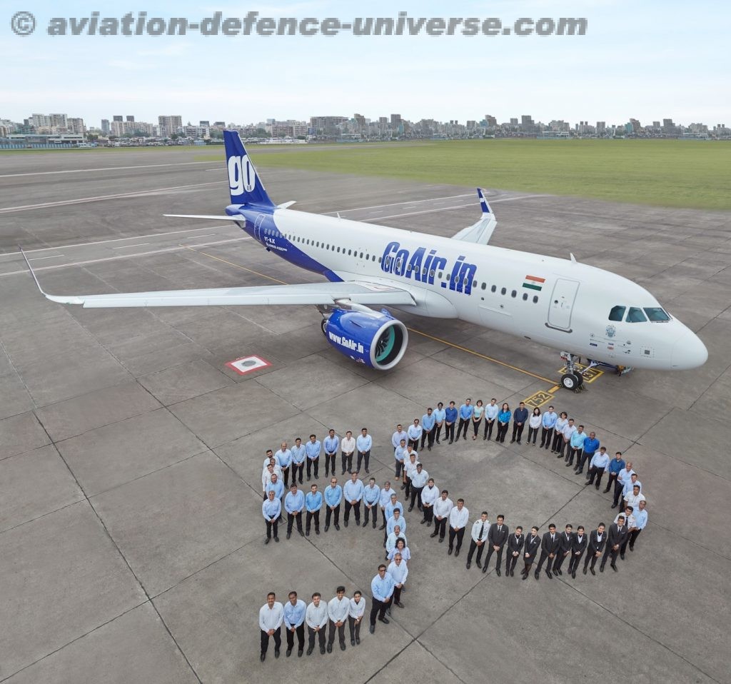 GoAir inducts 50th aircraft into the fleet |ADU MEDIA