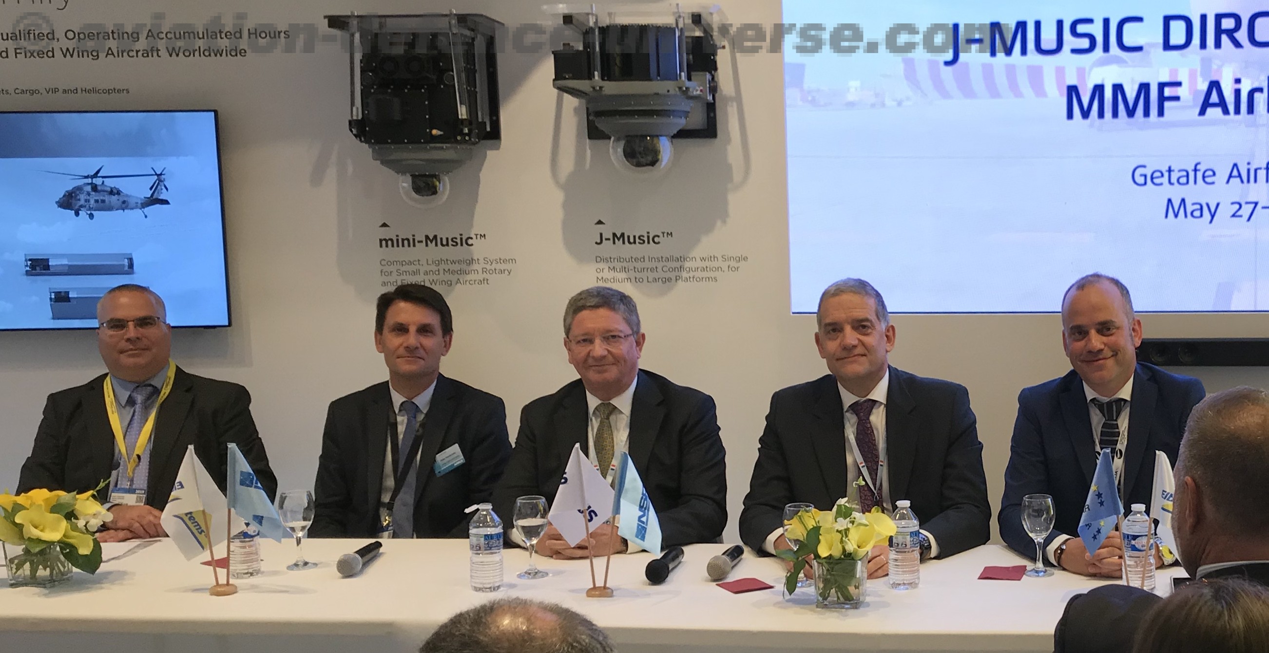 Airbus conducted integration flight tests of Elbit Systems