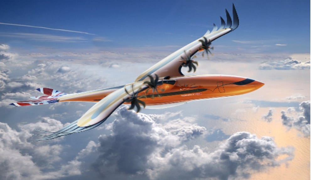Airbus unveiled "Bird of prey" a futuristic hybrid-electric powered ...