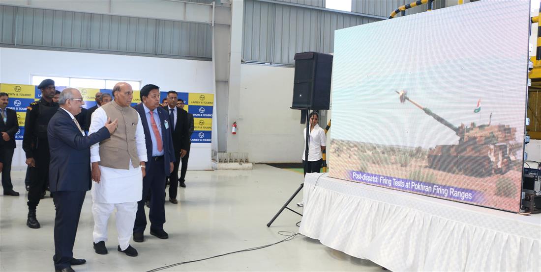L&T flagged off by Minister of Defence Rajnath Singh