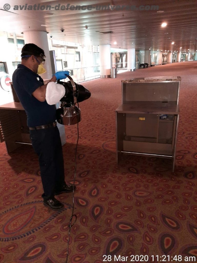 Fumigation at CSMIA - ADU - Aviation Defence Universe