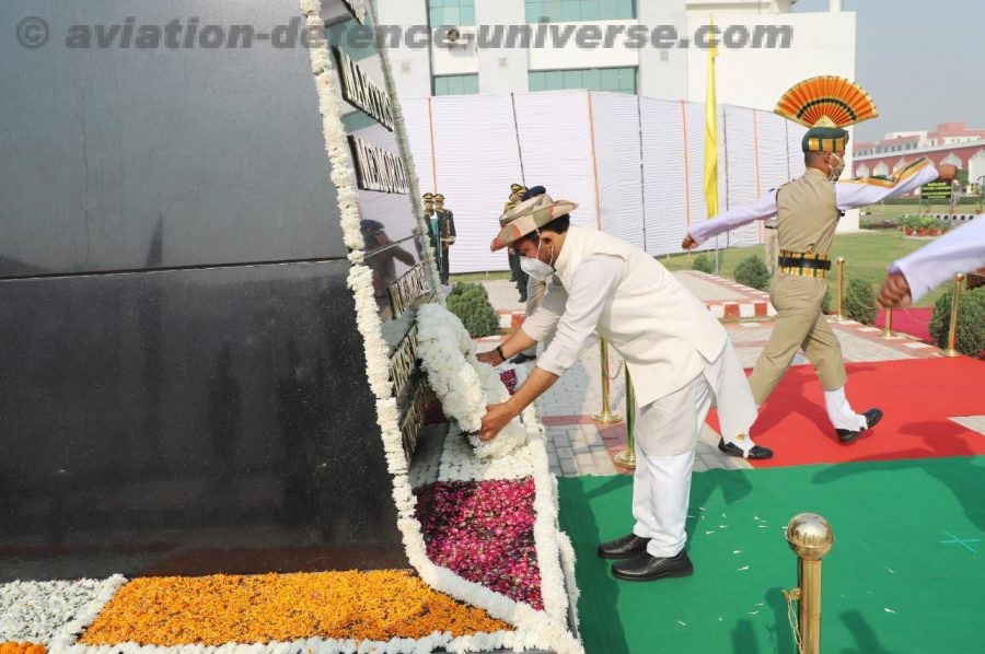 ITBP paid tribute to the martyrs on completion of 58 years of its Raising