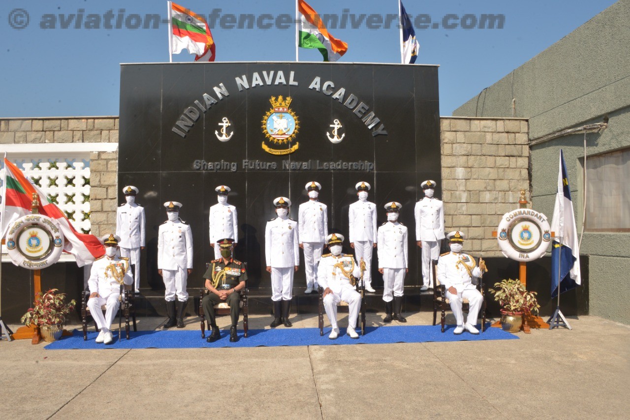 164 trainees pass out of the Indian Naval Academy