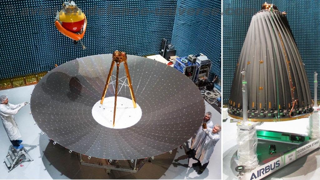 Airbus qualifies Europe´s first five meter deployable reflector