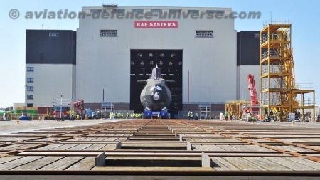 Fifth Astute submarine launched at BAE Shipyard | ADU MEDIA