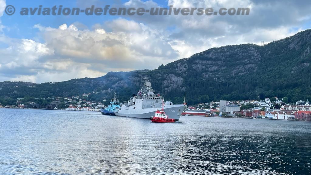 INS TABAR AT BERGEN, NORWAY: ADU Media News