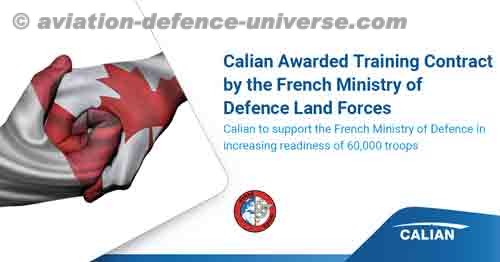 French Ministry of Defence awards training contract to Calian Group