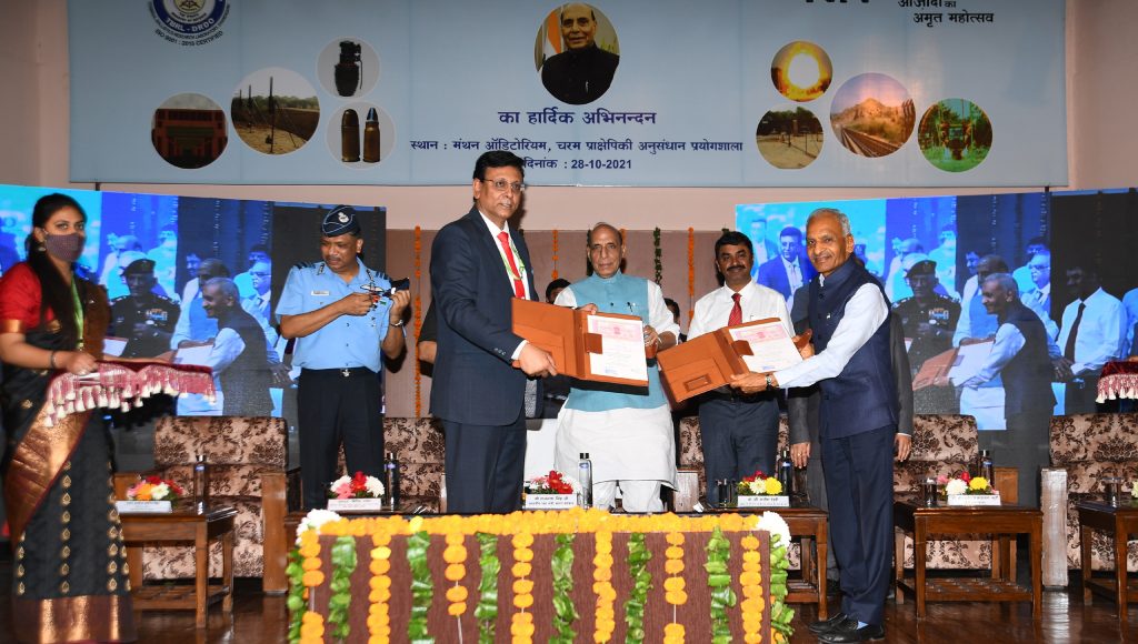 Defence Minister Rajnath Singh visits Terminal Ballistics Research ...