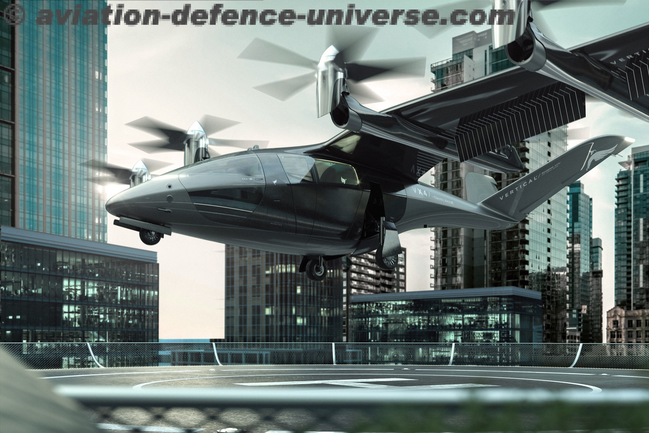 Vertical Aerospace’s All-electric Flying Demonstrator, the Vx4, Assembled