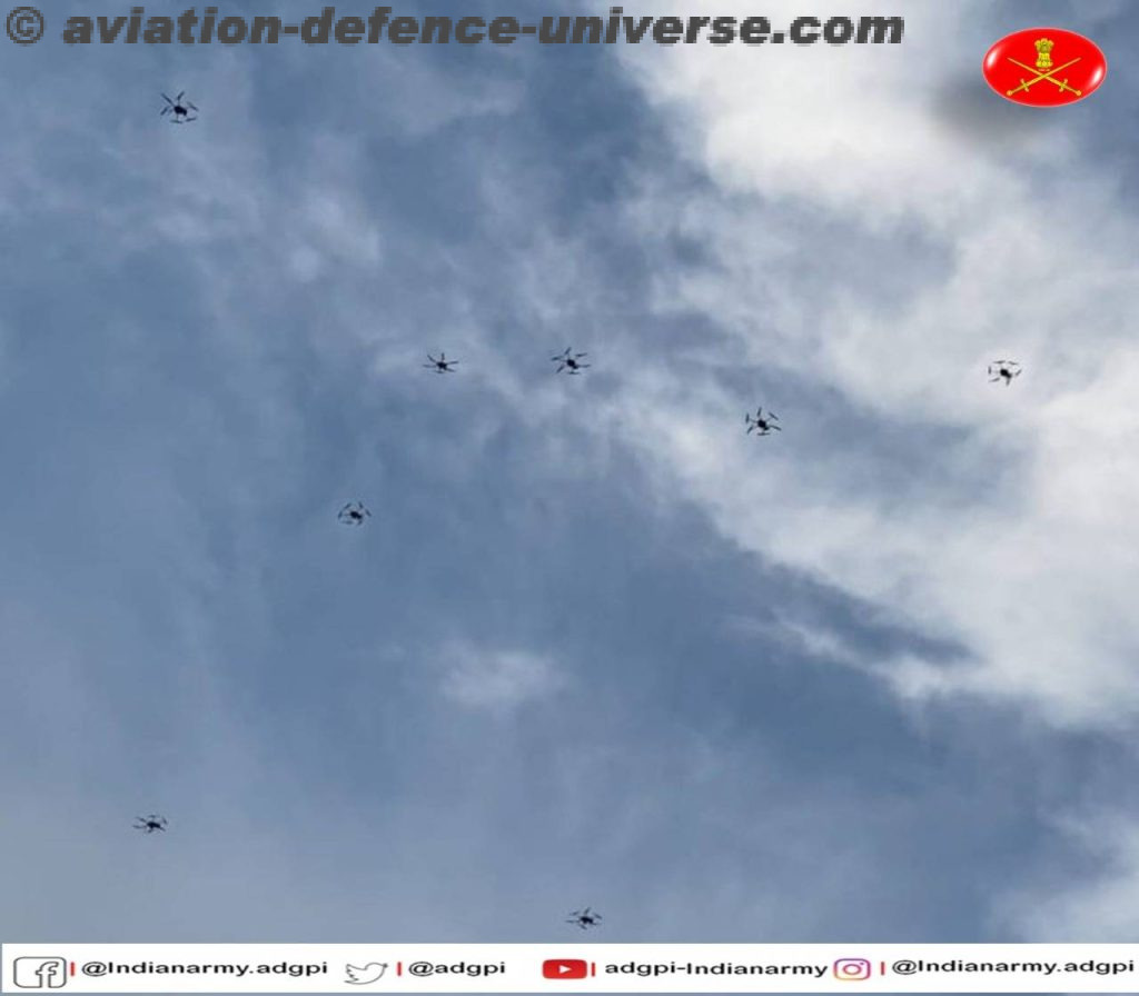 Indian Army mechanised forces to induct swarm drones