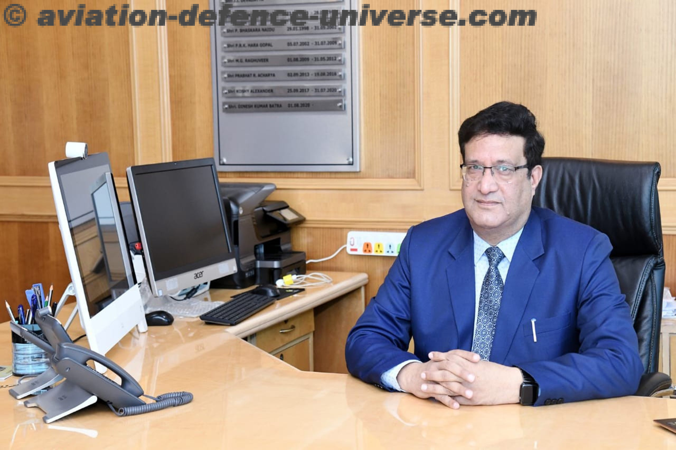 Mr Dinesh Kumar Batra takes charge as Chairman & Managing