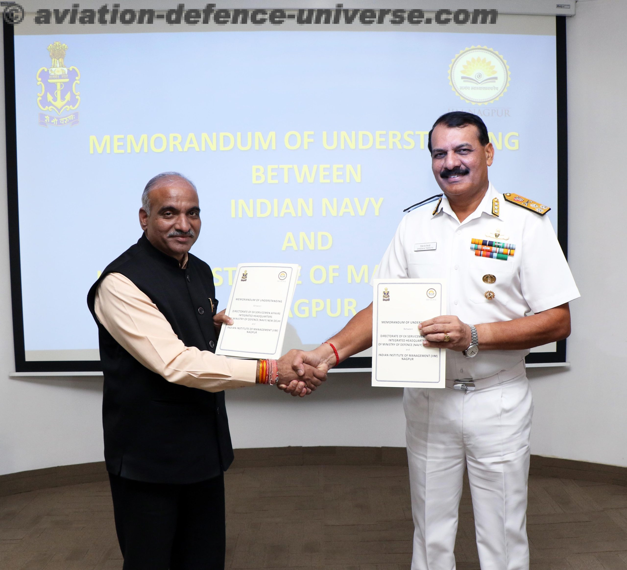 Indian Navy and Iim Nagpur Joint Collaborative Efforts in Niche