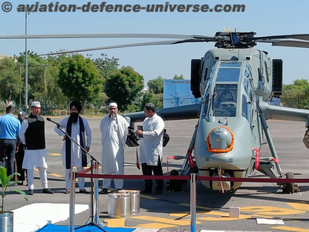 IAF inducts Light Combat Helicopter(LCH) ‘Prachand’ into it’s fleet