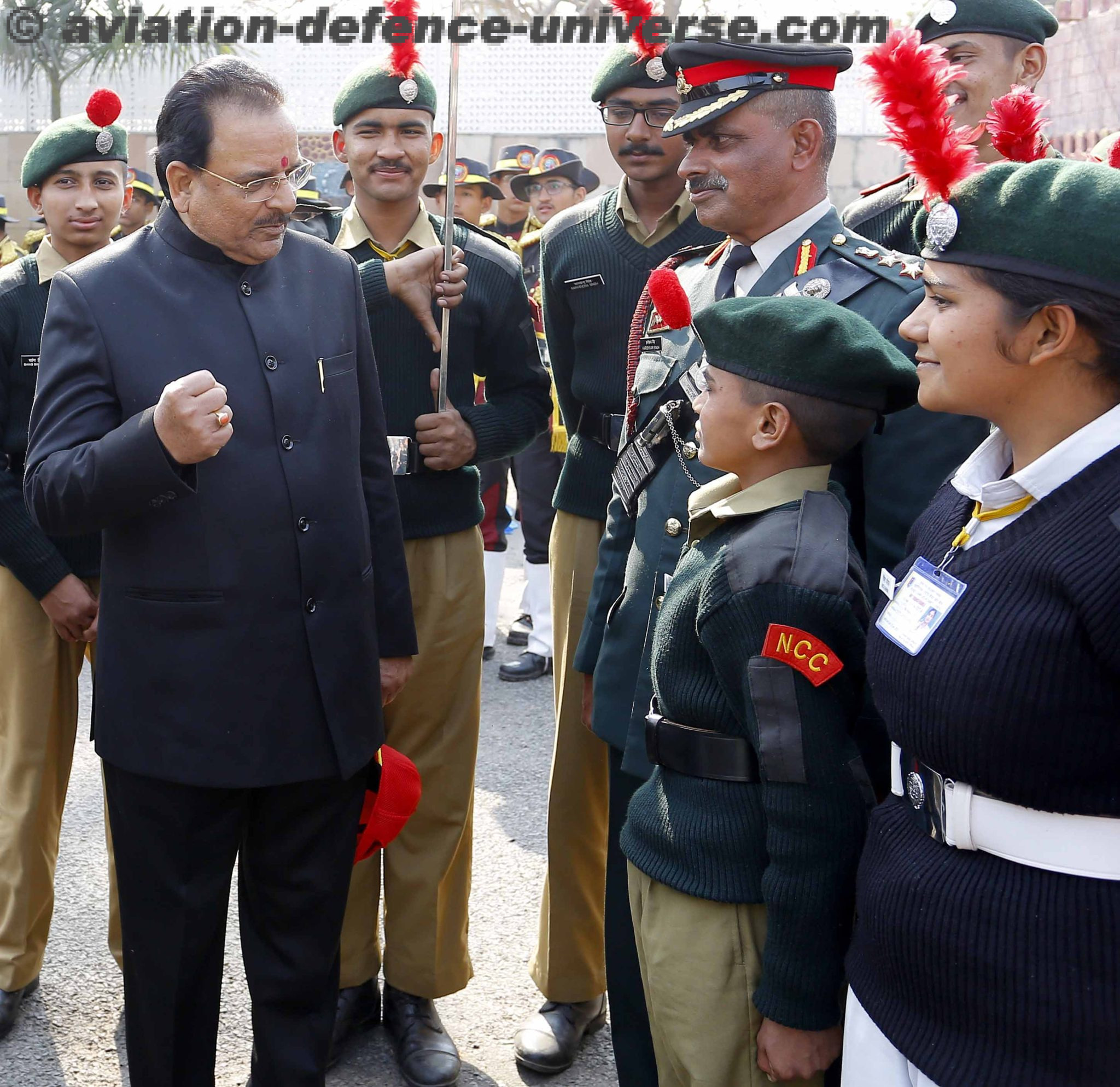 MoS(Defence) visits NCC Republic Day Camp 2023