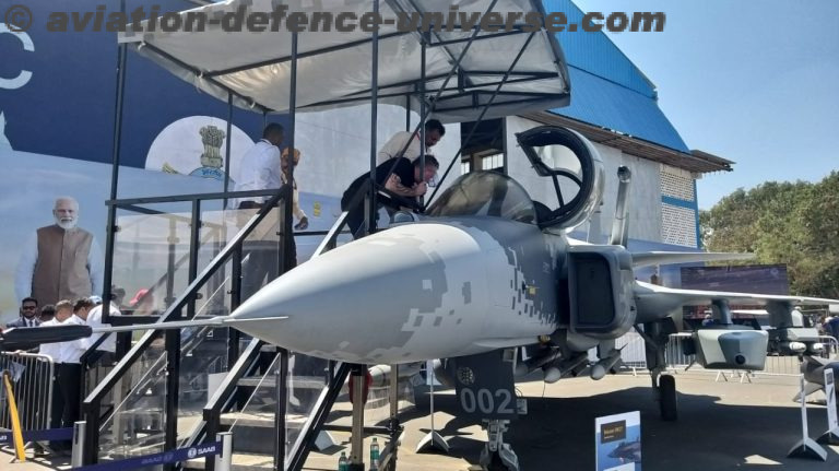 Did you check out the Gripen E at Aero India static display?