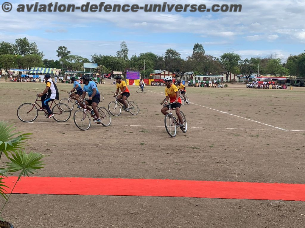 Team Air Force beat Armoured Corps- bags udChalo Armed Force Cycle Polo ...