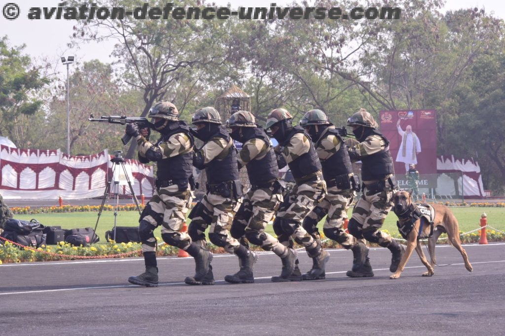 Shri Amit Shah as Chief Guest on the occasion of 54thCISF Day
