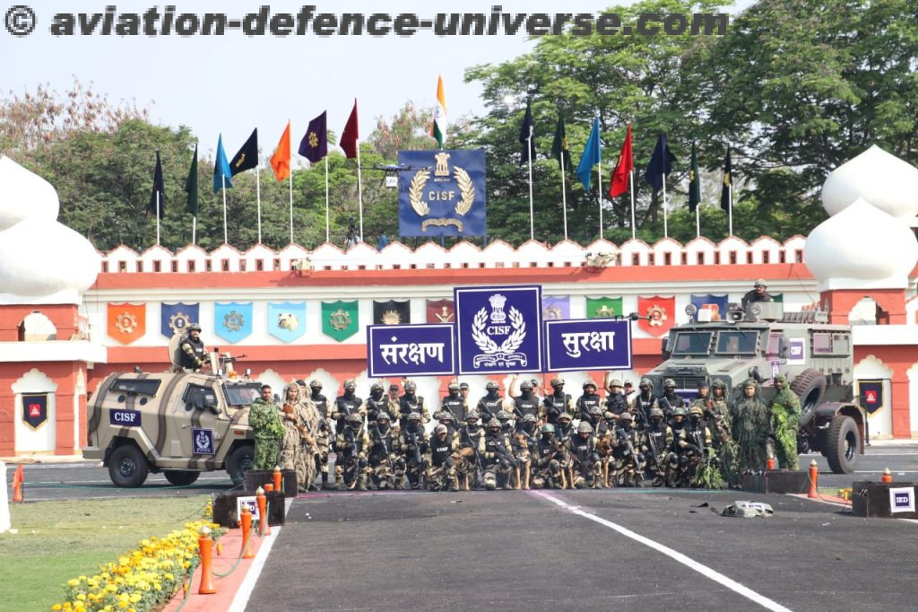 Shri Amit Shah as Chief Guest on the occasion of 54thCISF Day