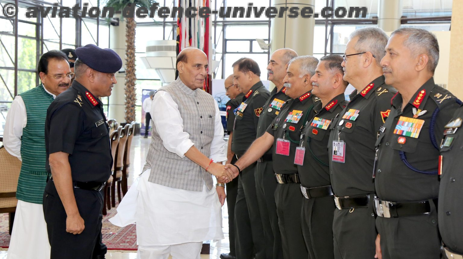Indian Army's first Commanders' Conference of 2023 was hybrid in format ...