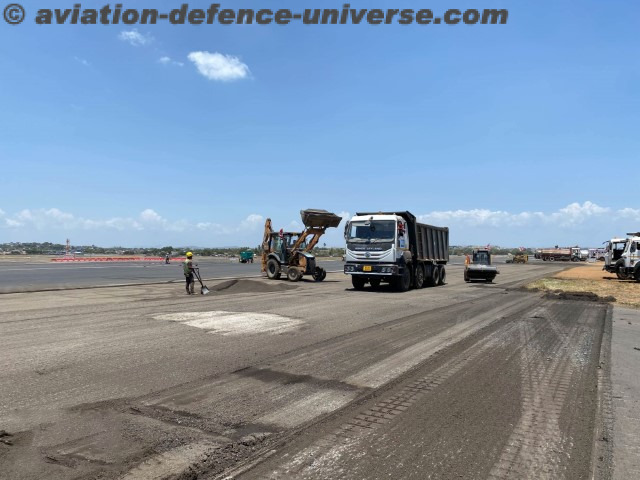 CSMIA completes recarpeting of secondary Runway 14/32