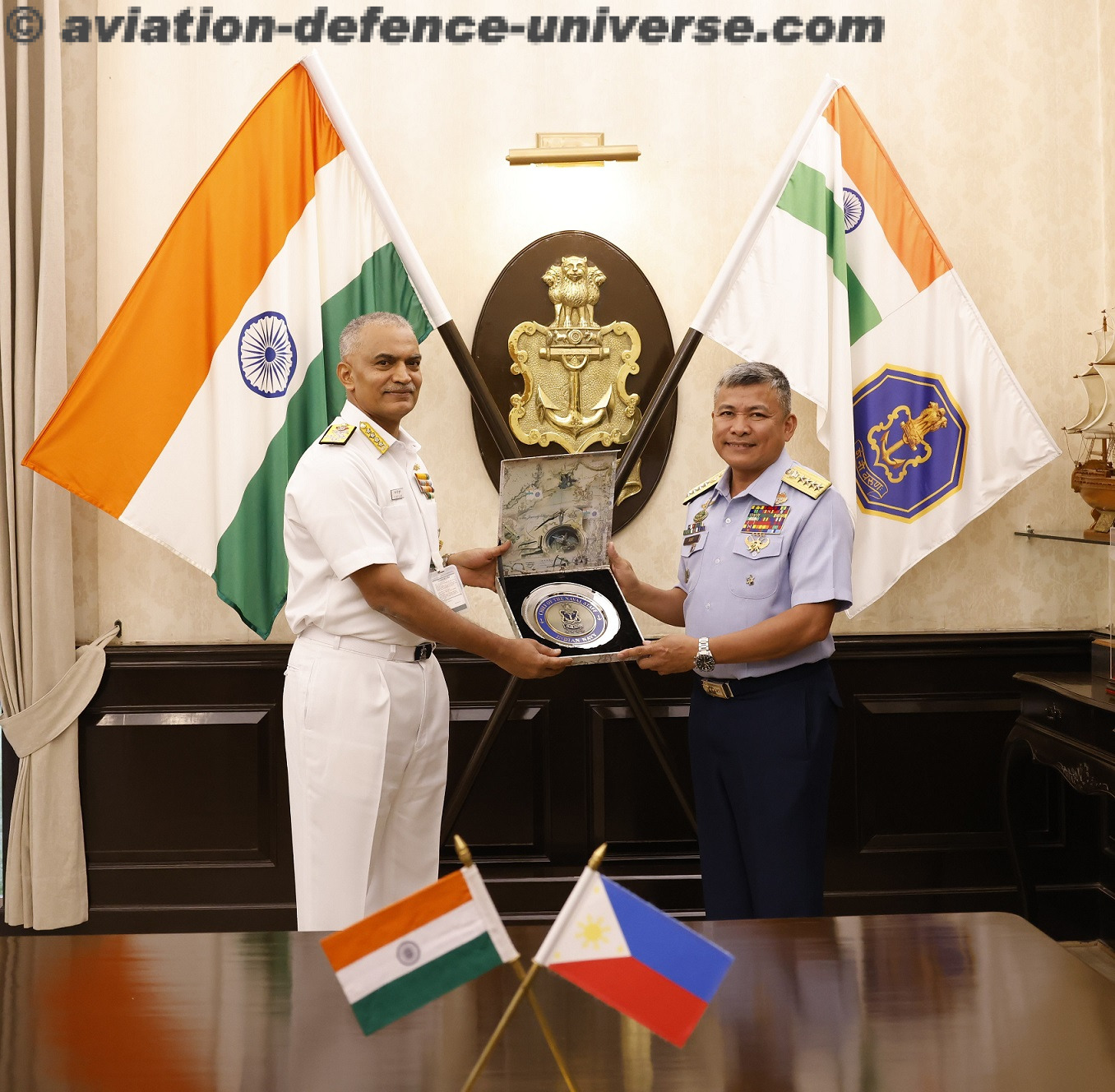 Indian Navy & Philippine Coast Guard sign SOP on information exchange