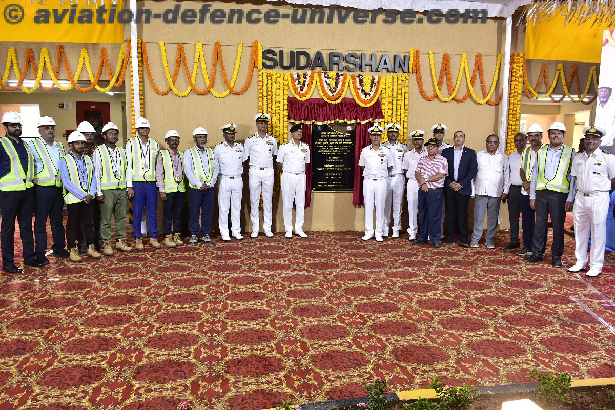 Indian Navy Chief inaugurates accomodation at Karwar Base