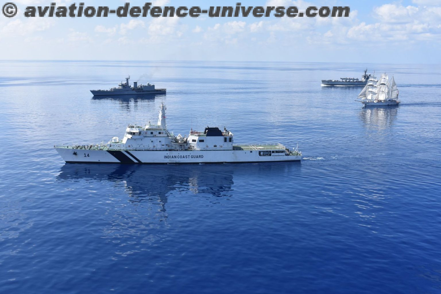 Long range training deployment of 1st Training Squadron to South East ...