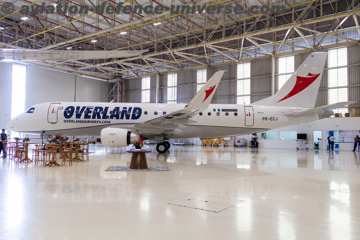 Nigeria’s Overland Airways Receives its First E175 - ADU - Aviation ...