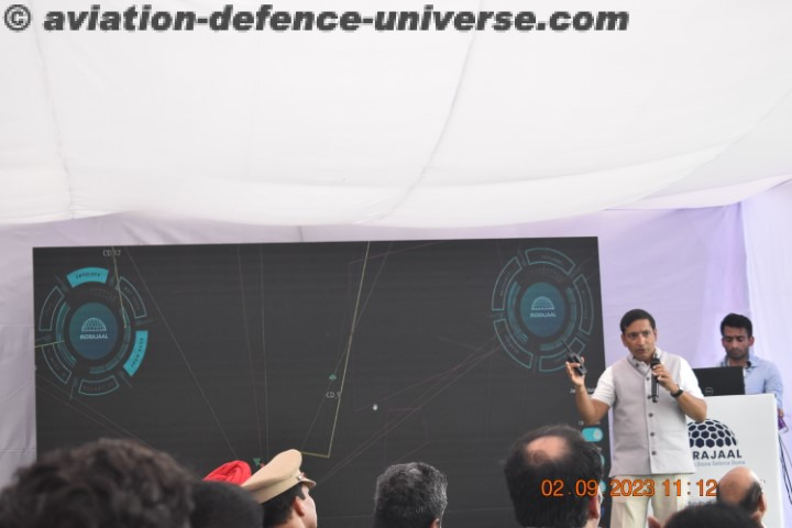 Wg Cdr Sai Mallela introduces Indrajaal - ADU - Aviation Defence Universe