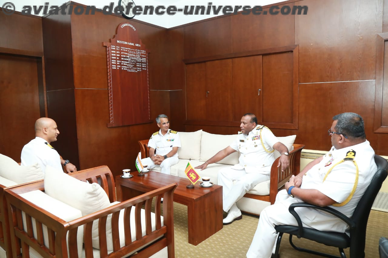 Indian Navy's INS Delhi docks in Colombo, SriLanka - ADU - Aviation ...
