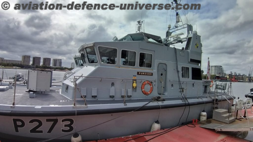 Royal Navy ships for coastal surveillance HMS Puncher & HMS Pursuer ...