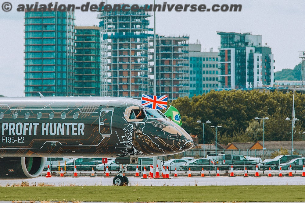 Embraer’s E195-E2 Receives Steep Approach Certification for London City ...