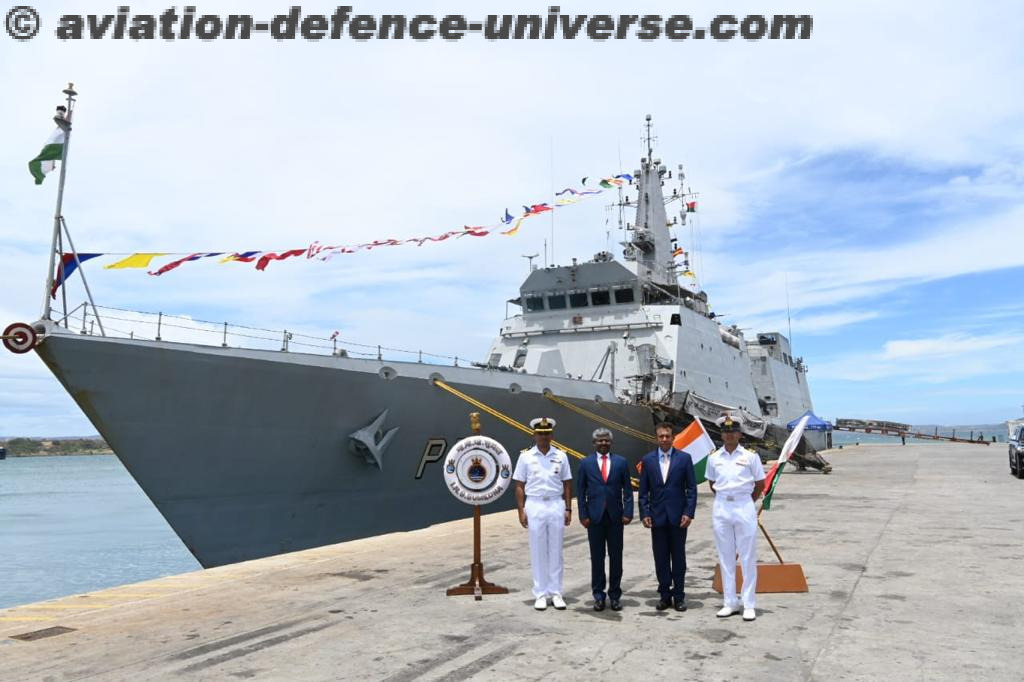 INS Sumedha in Madagascar - ADU - Aviation Defence Universe