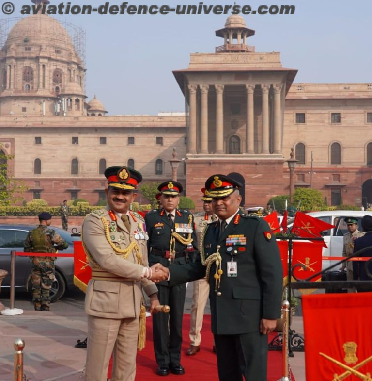 Srilankan Army Chief Lt. Gen Vikum Liyange in India - ADU - Aviation ...
