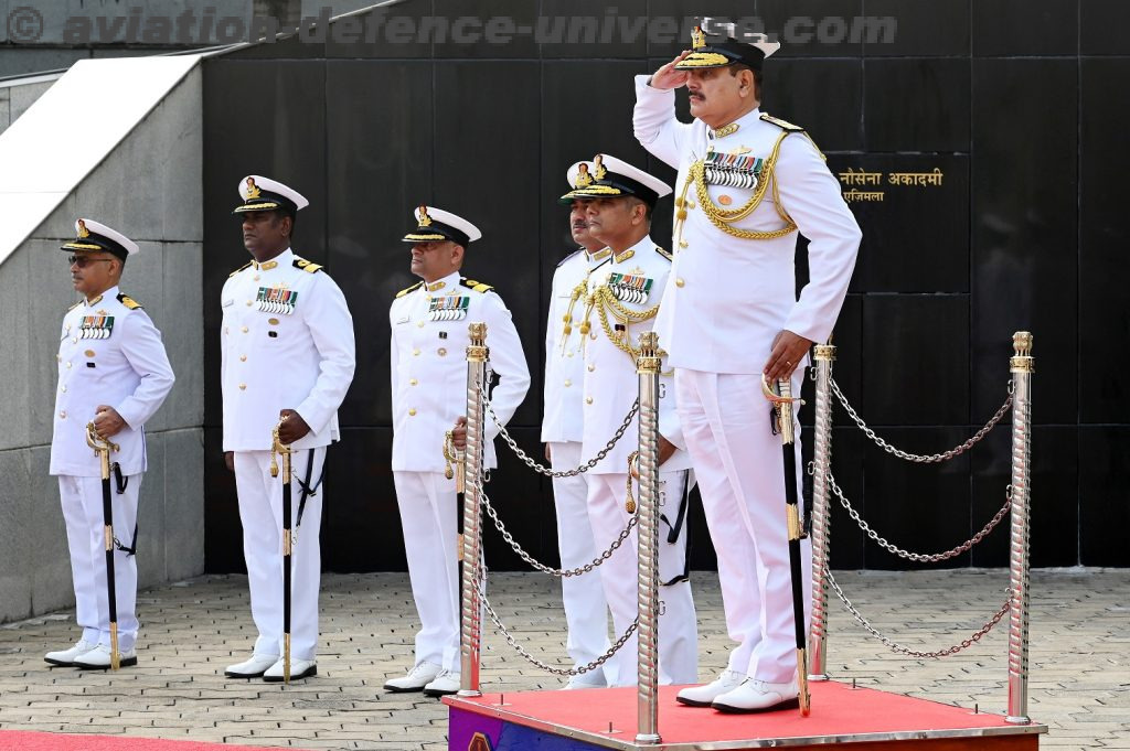 Vice Admiral Vineet McCarty is Commadant Indian Naval Academy - ADU ...
