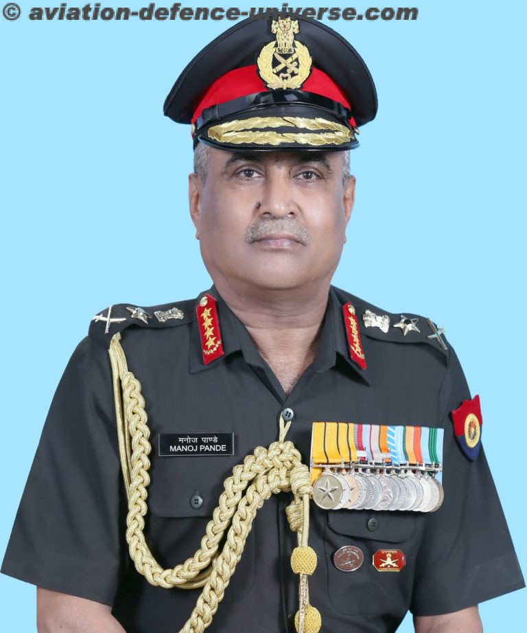 Indian Army Chief General Manoj Pande PVSM, AVSM, VSM, ADC speaks ...