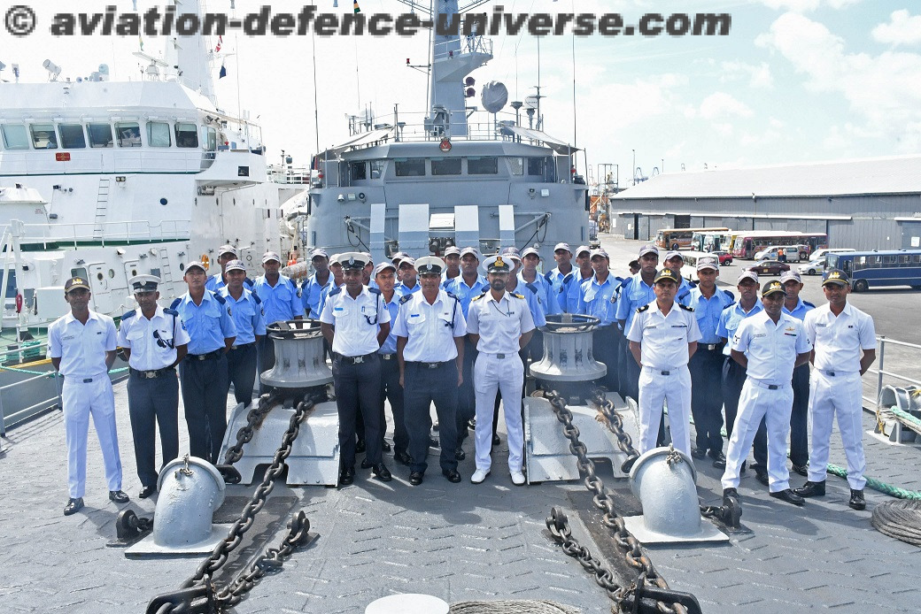 Indian Navy's 1st Traing Squdron at Port Louis - ADU - Aviation Defence ...