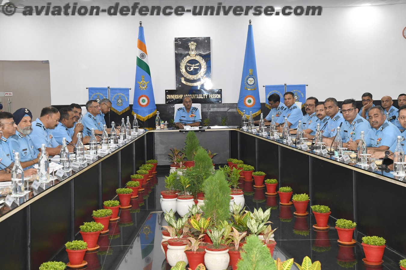 IAF's mini commanders' conference on capability enhancement at HQ ...