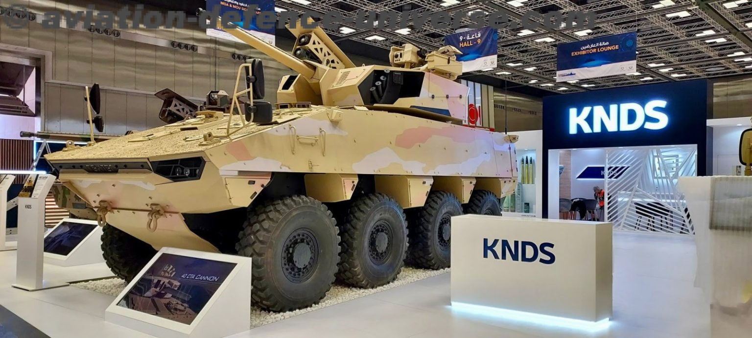 Nexter, company of KNDS, offers the VBCI to modernise the Qatar ...