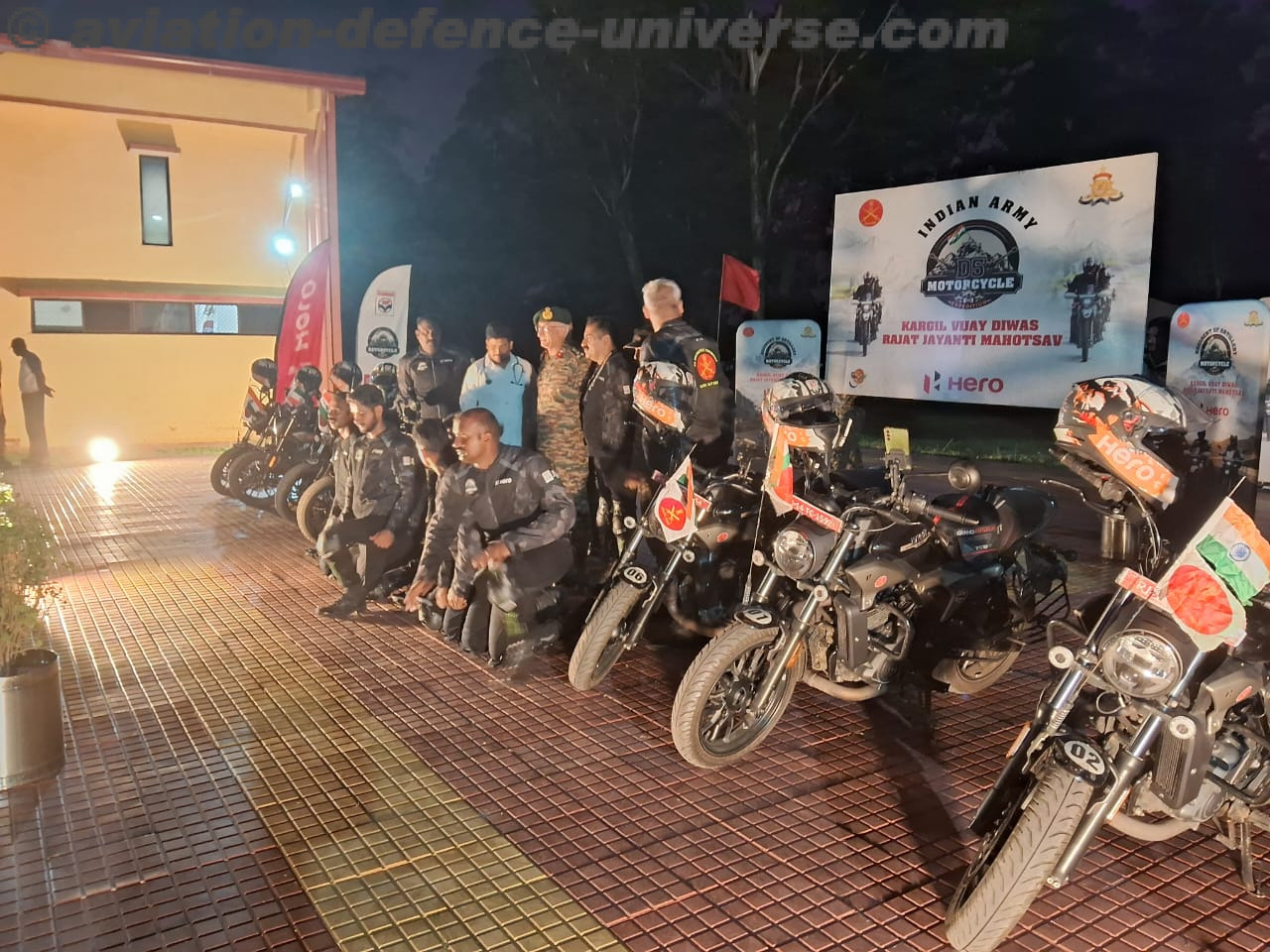 Indian Army Motor Cycle Expedition to remember Kargil warriors - ADU ...