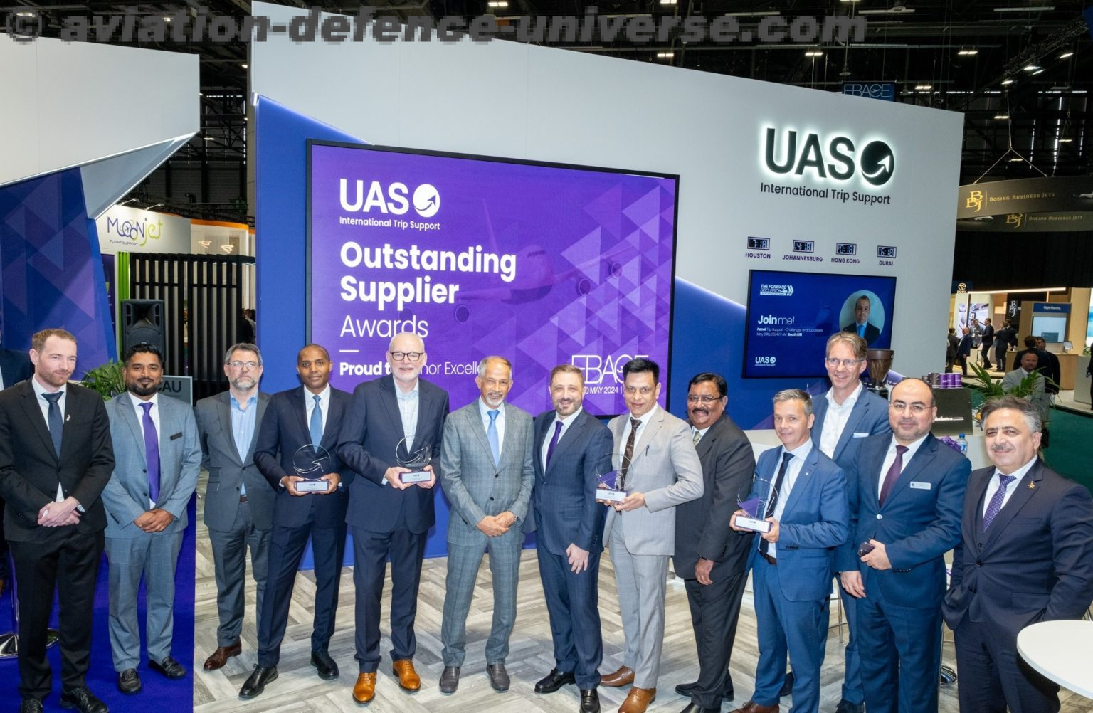 UAS Honours its outstanding Global Partners at EBACE 2024 - ADU ...