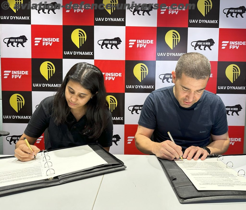 InsideFPV Signs Strategic development MoU with Israel-based UAV Dynamix ...
