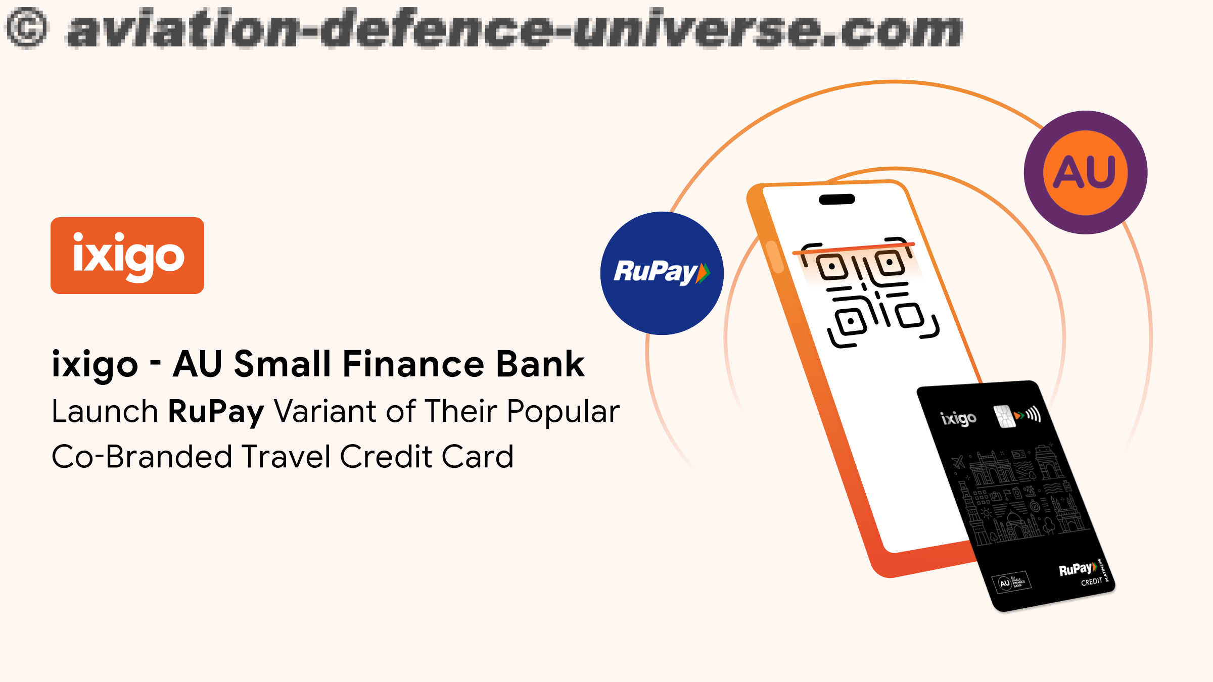 ixigo and AU Small Finance Bank Launch RuPay Variant of Their Co ...